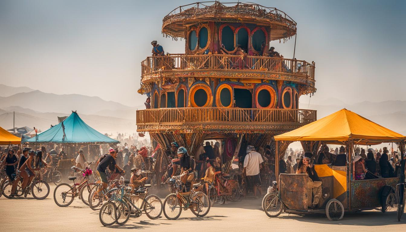 Burning Man's Rise: Dust